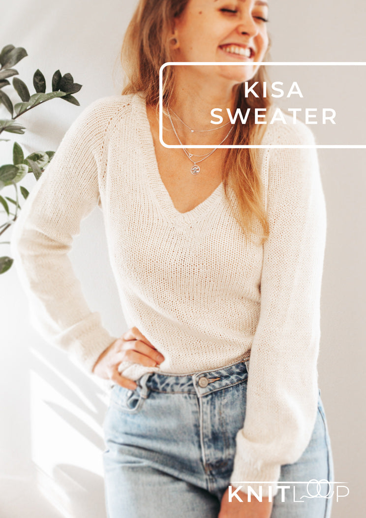 Kisa Sweater Strickanleitung | Knitloop – KNITLOOP