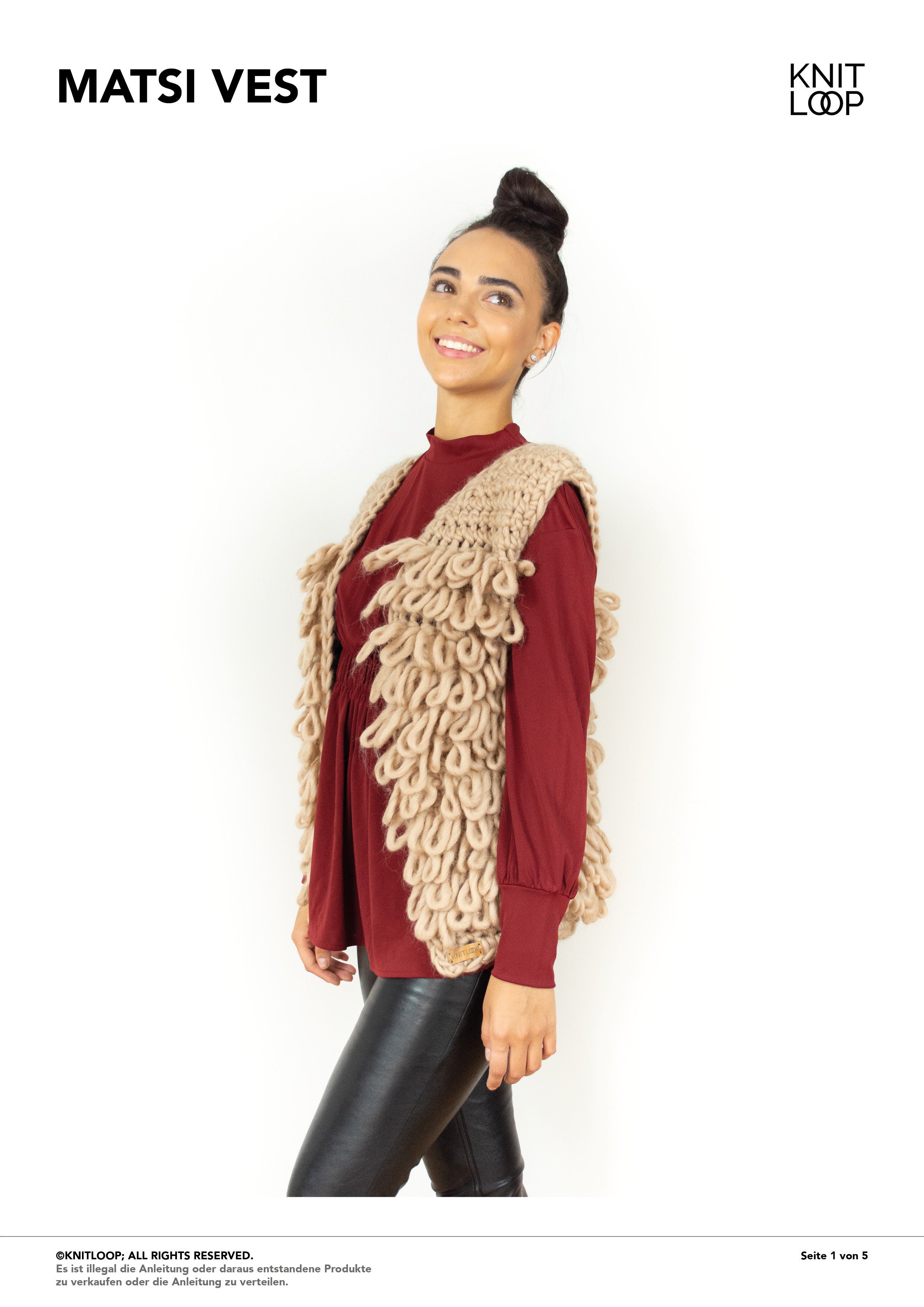 Häkelanleitung Matsi Vest – KNITLOOP