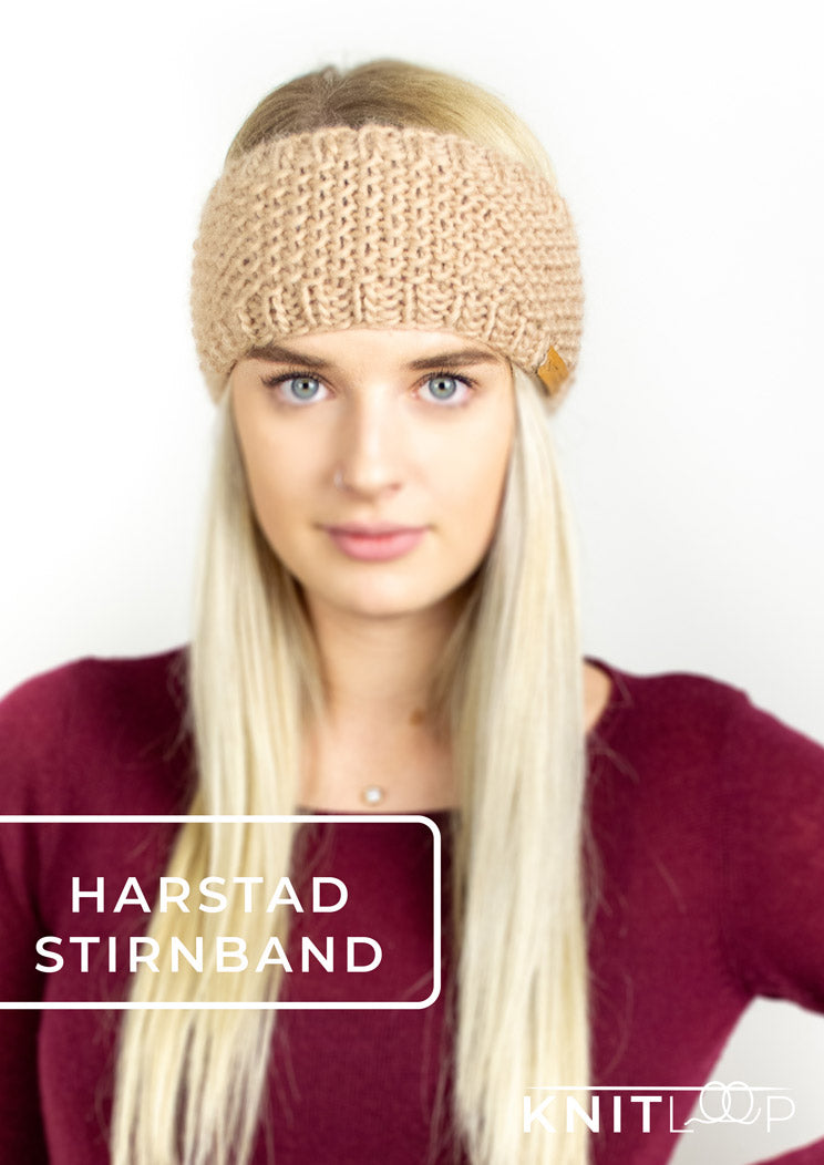 Harstad Stirnband Strickanleitung | Knitloop – KNITLOOP