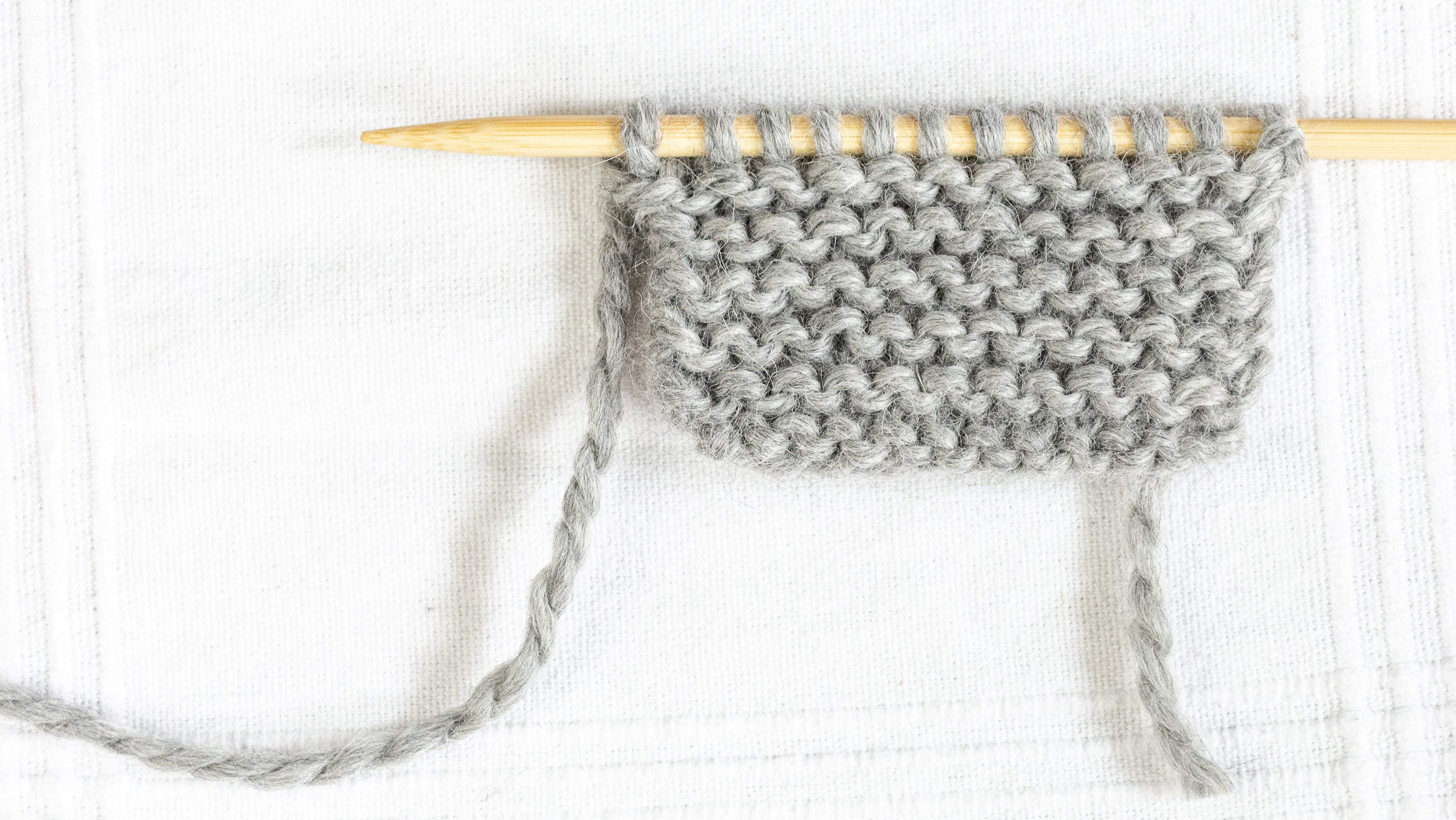 Rechte Maschen - Stricken lernen – KNITLOOP