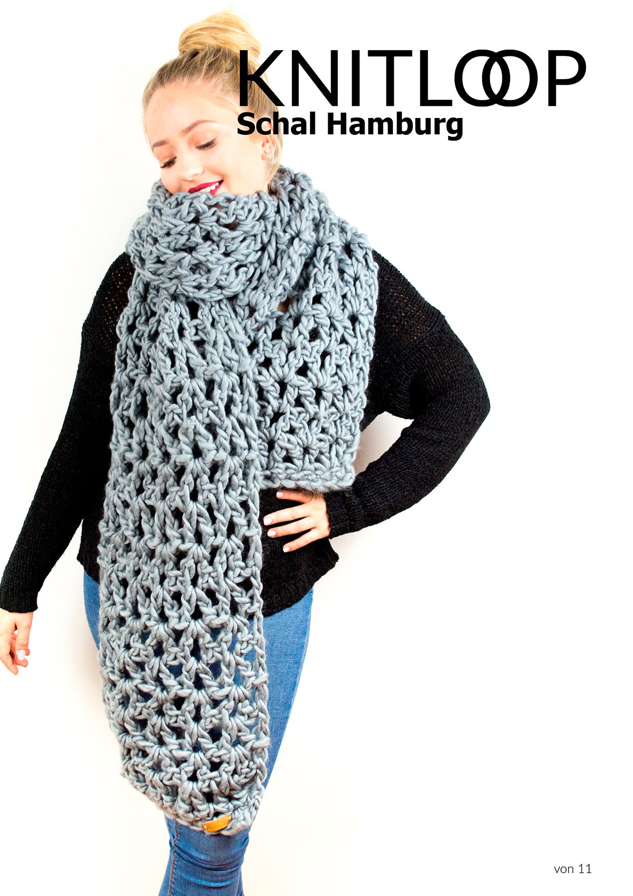 Häkelanleitung Schal Hamburg – KNITLOOP