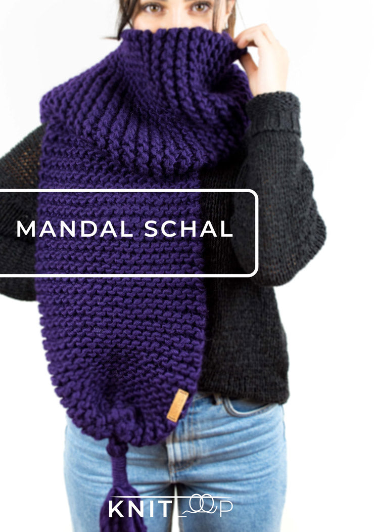 Mandal Schal Strickanleitung – KNITLOOP