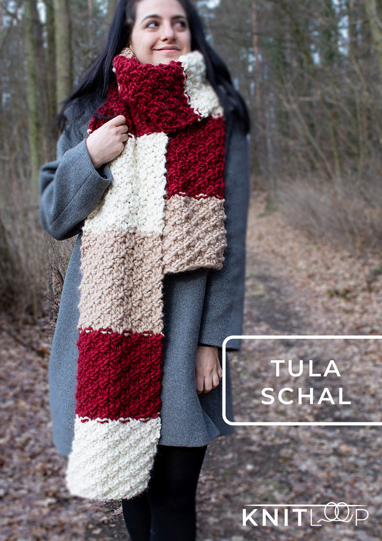 Tula Schal Strickanleitung – KNITLOOP
